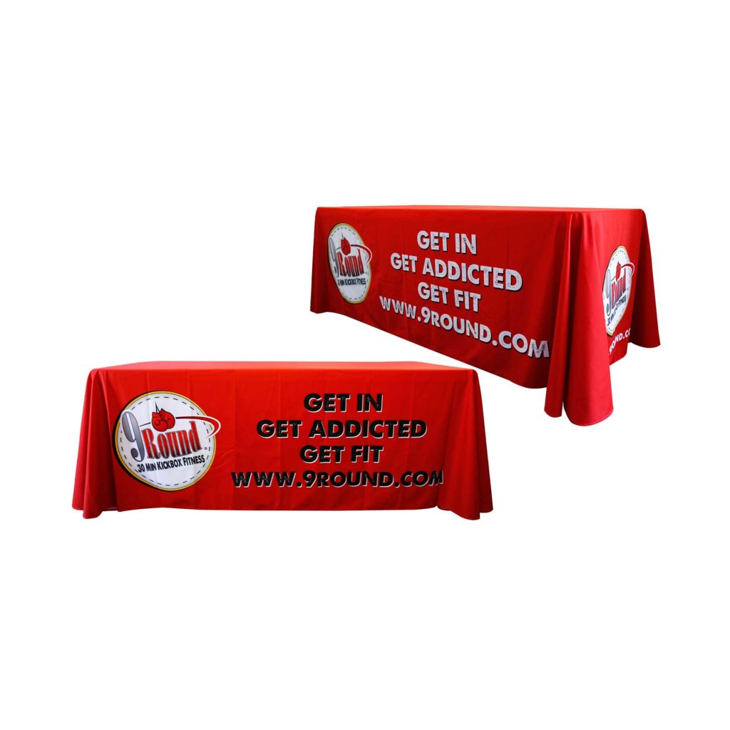 6 ft. Table Throws - Full Back Custom Print Dye-Sublimated - Irvine ...