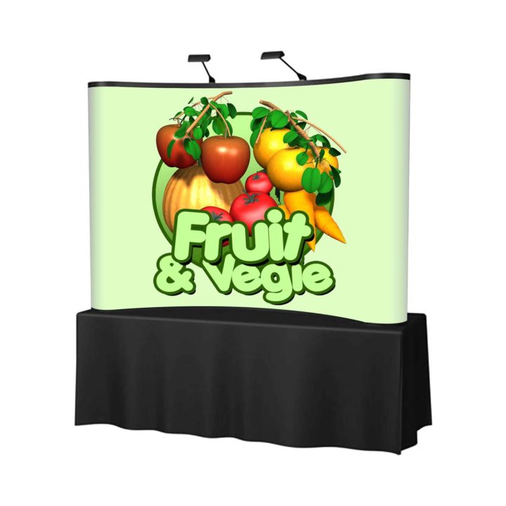 8ft Curved Table Top Pop Up Display Archives - Irvine Printing & Displays