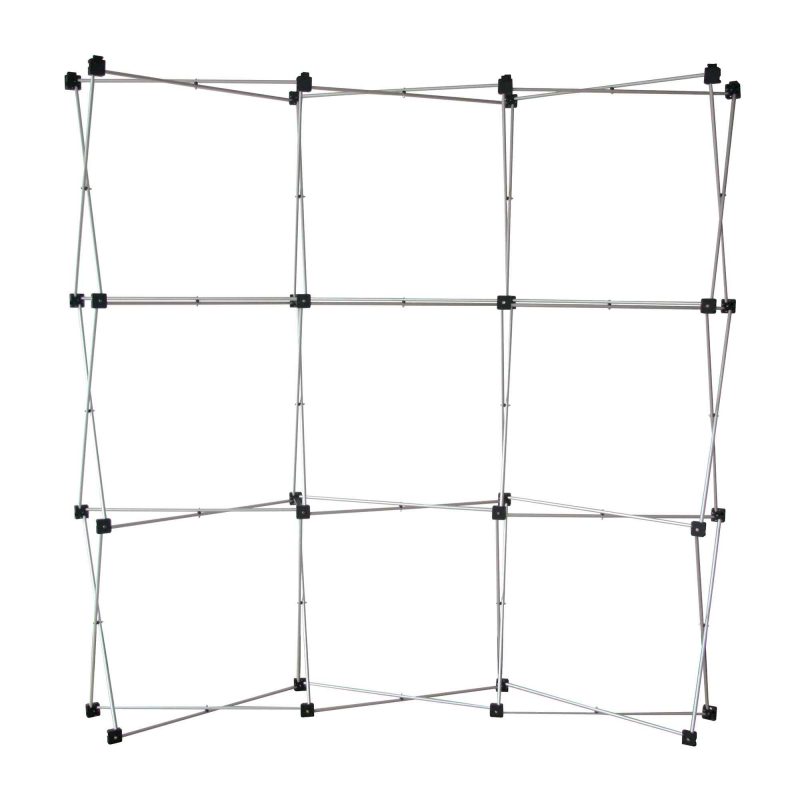 8' Curved Pop Up Display | Trade Show Displays | Irvine Orange County Ca