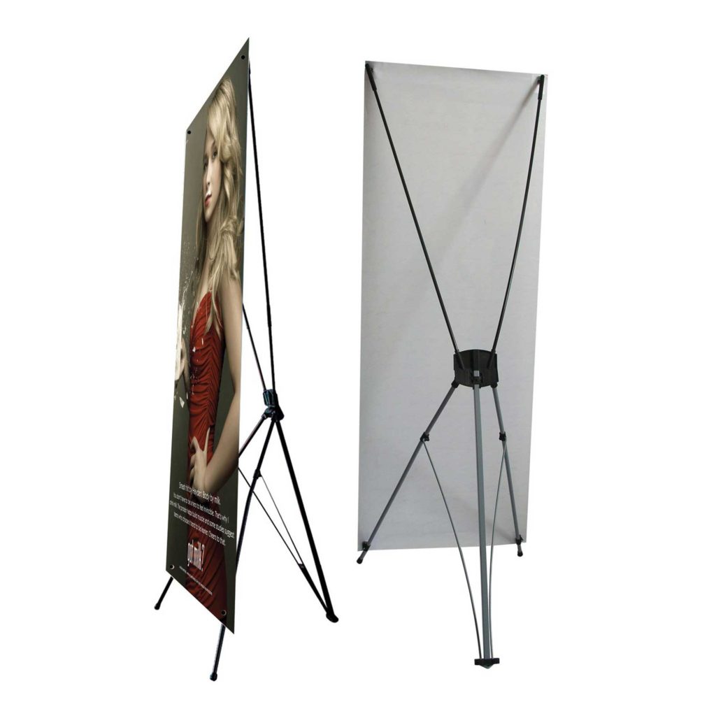 Mini-X Banner Stand 9.5" x 15" - Irvine Printing & Displays