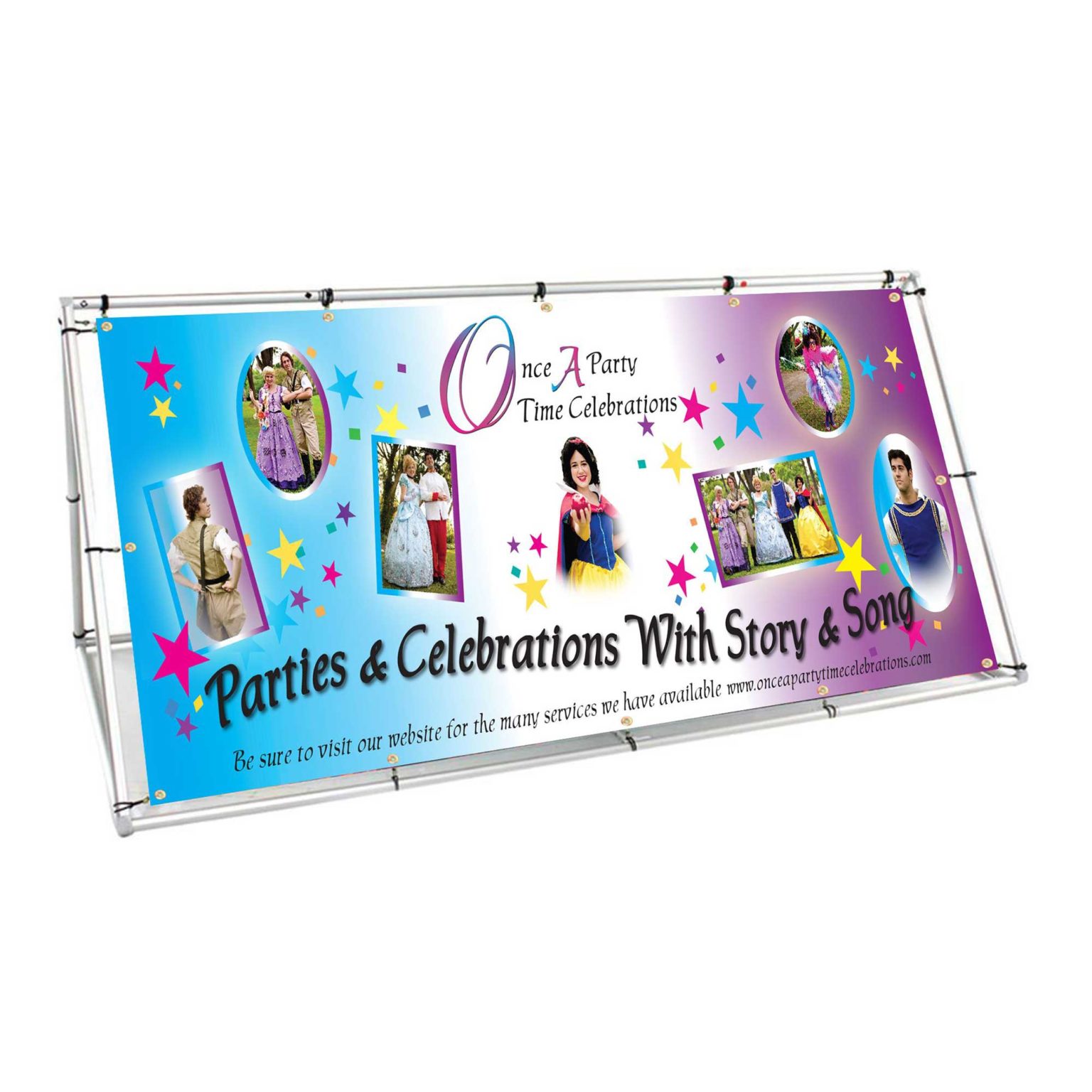 Foundation Outdoor Banner Stand - Irvine Printing & Displays