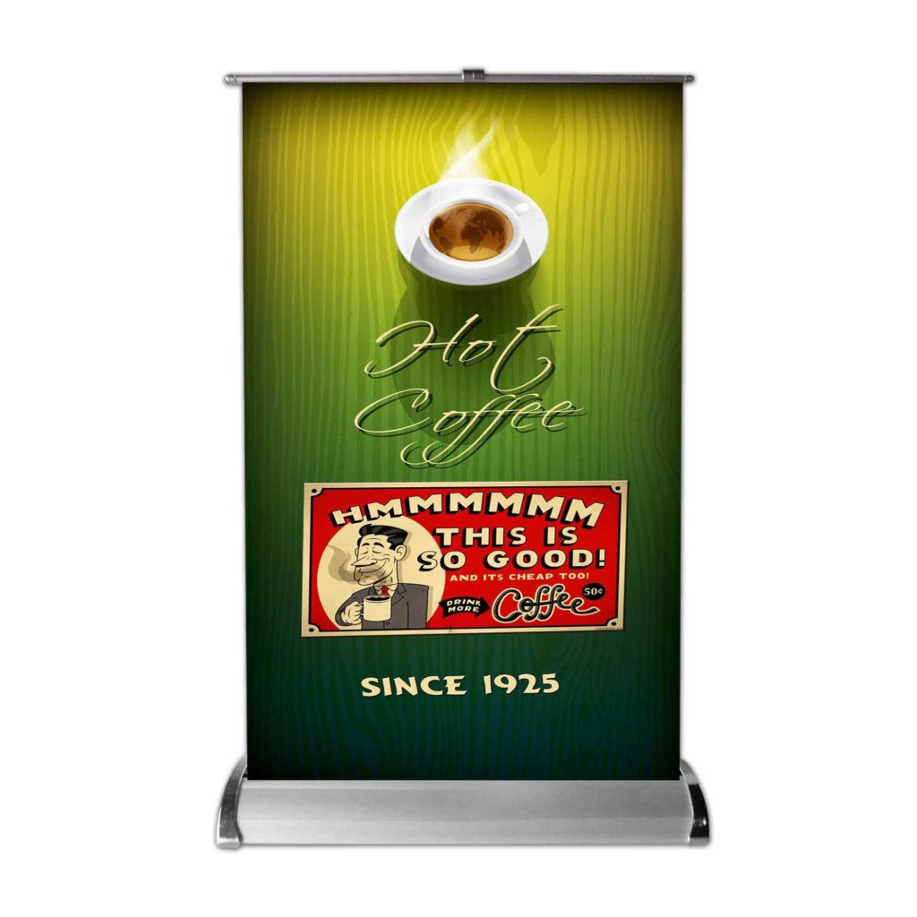 Mini Roll Up Banner Printing | Irvine, Orange County Ca