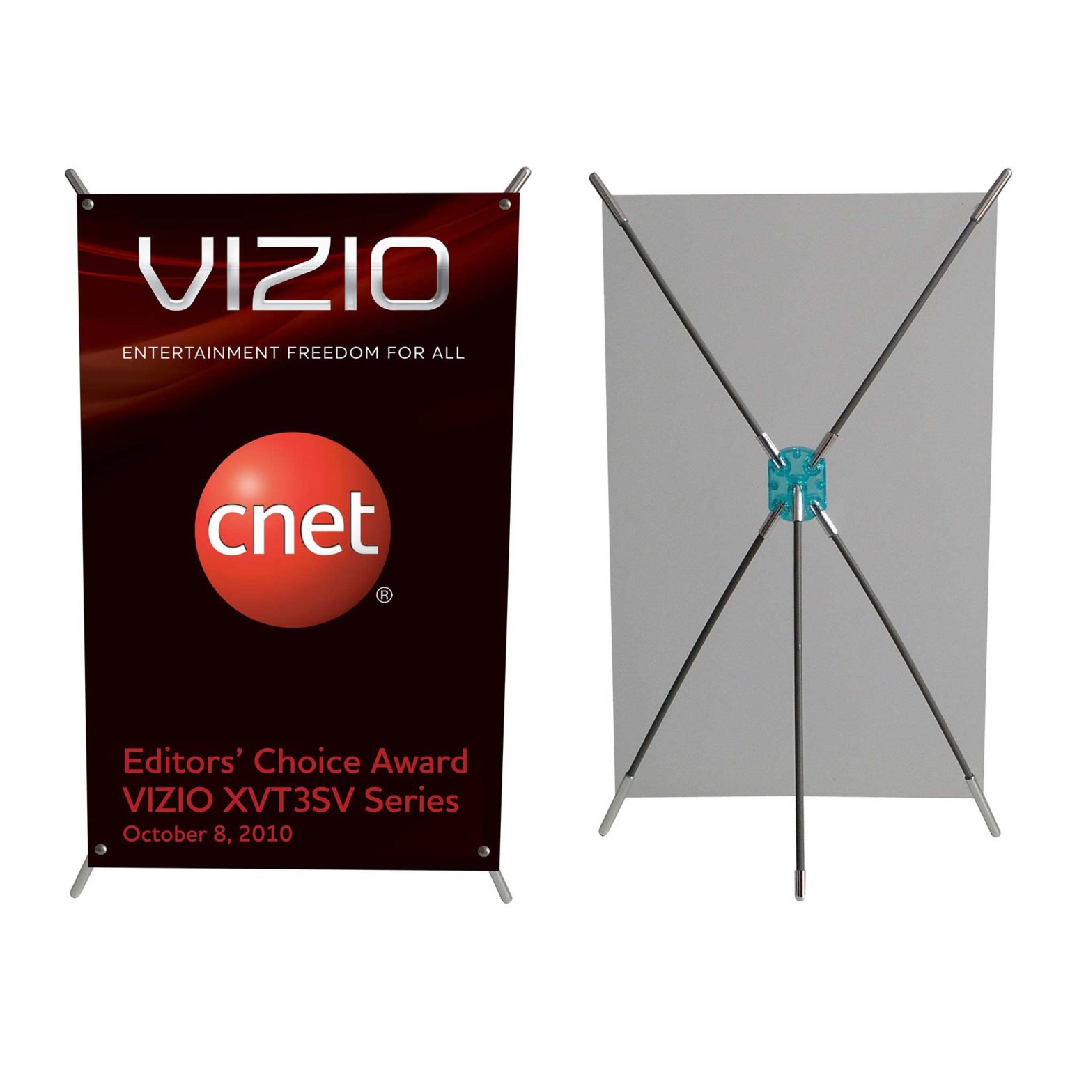 Mini-X Banner Stand 9.5" x 15" - Irvine Printing & Displays