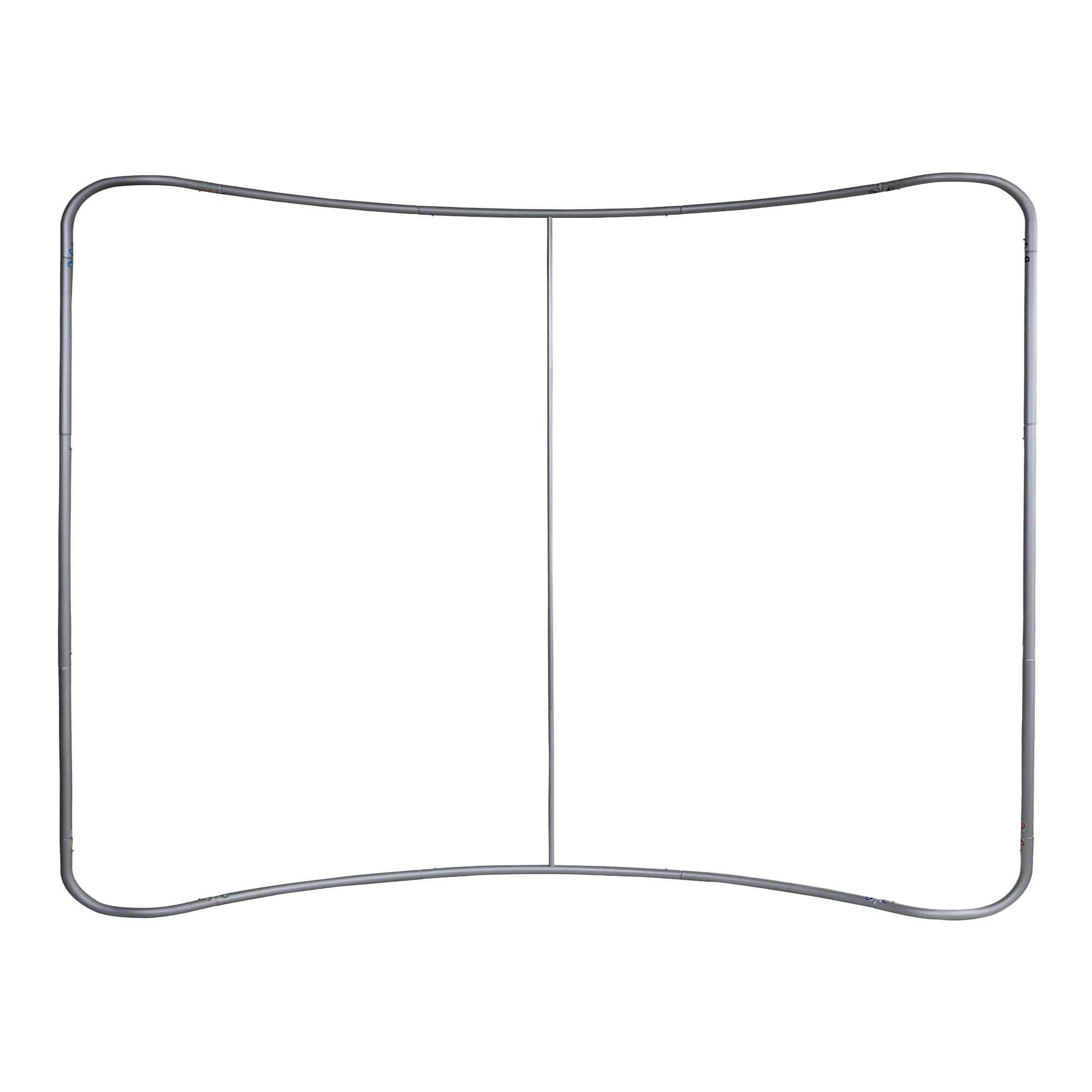 8' Snap Frame Curve Display | Trade Show Displays | Irvine Orange County Ca