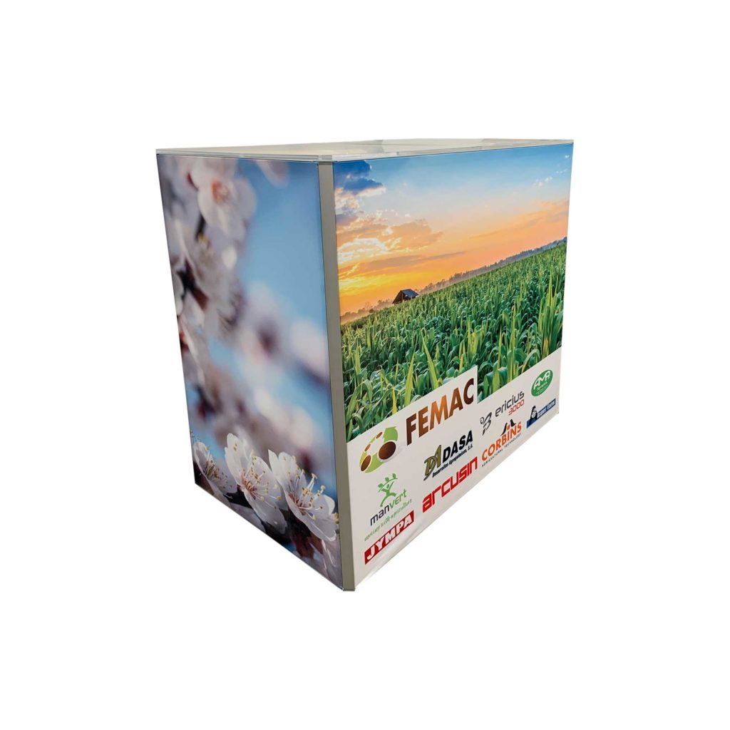 4 Ft. X 2 Ft. X 40 In. Big Sky Counter - Graphic Package