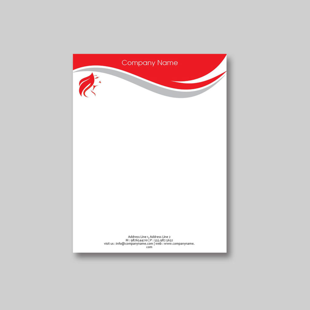 Letterhead - Linen Paper - Irvine Printing & Displays