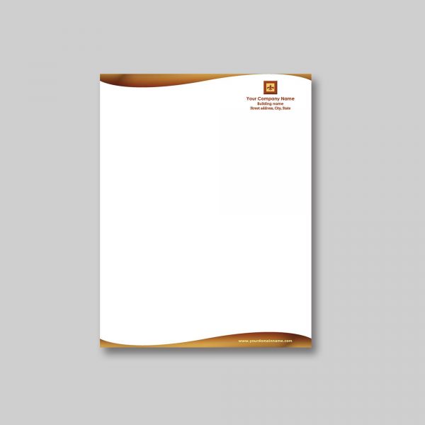 Letterhead - Linen Paper - Irvine Printing & Displays