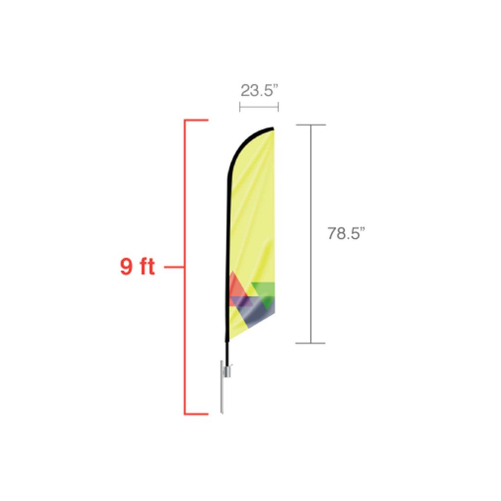 Premium Angled Flags | Irvine, Orange County Ca