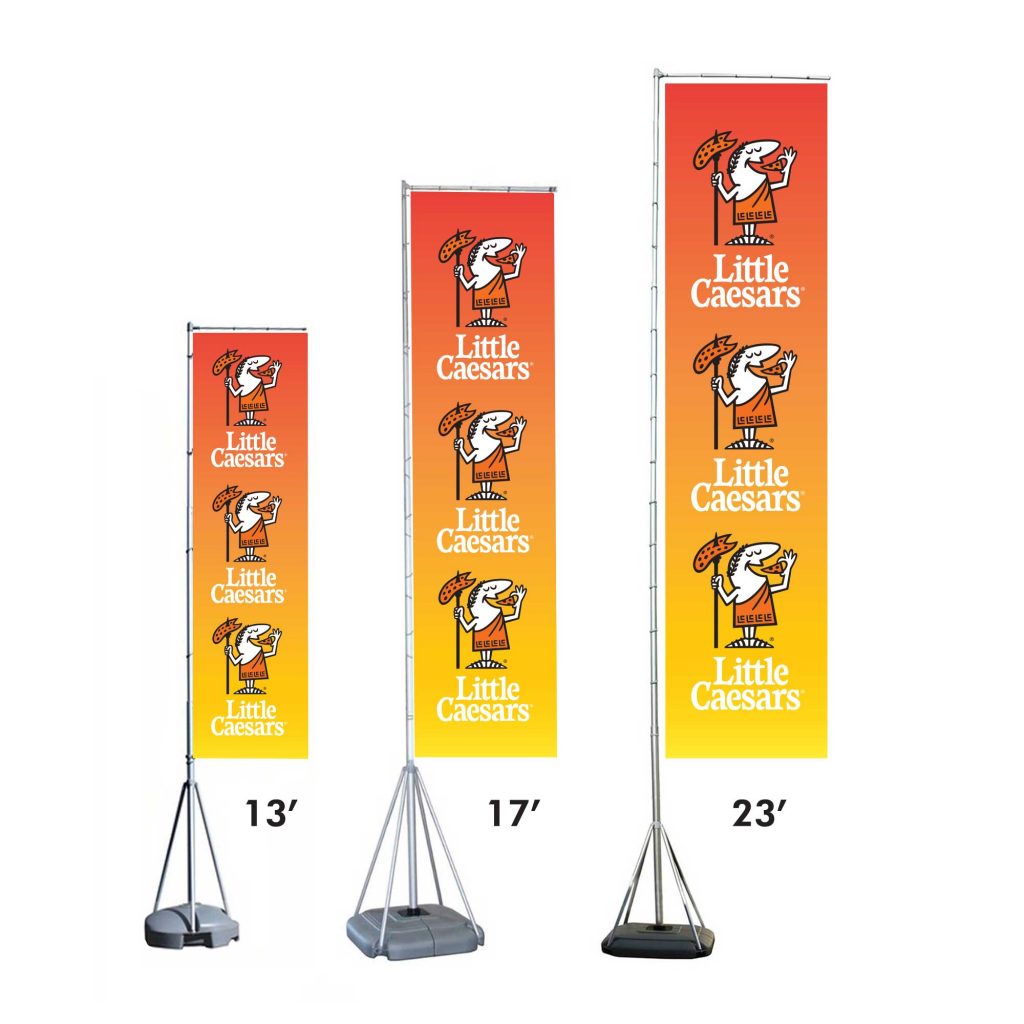 Premium Angled Flags | Irvine, Orange County Ca